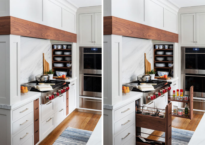 Storage Solutions: Kitchen Prep Area - Studio Dearborn | Interior Design