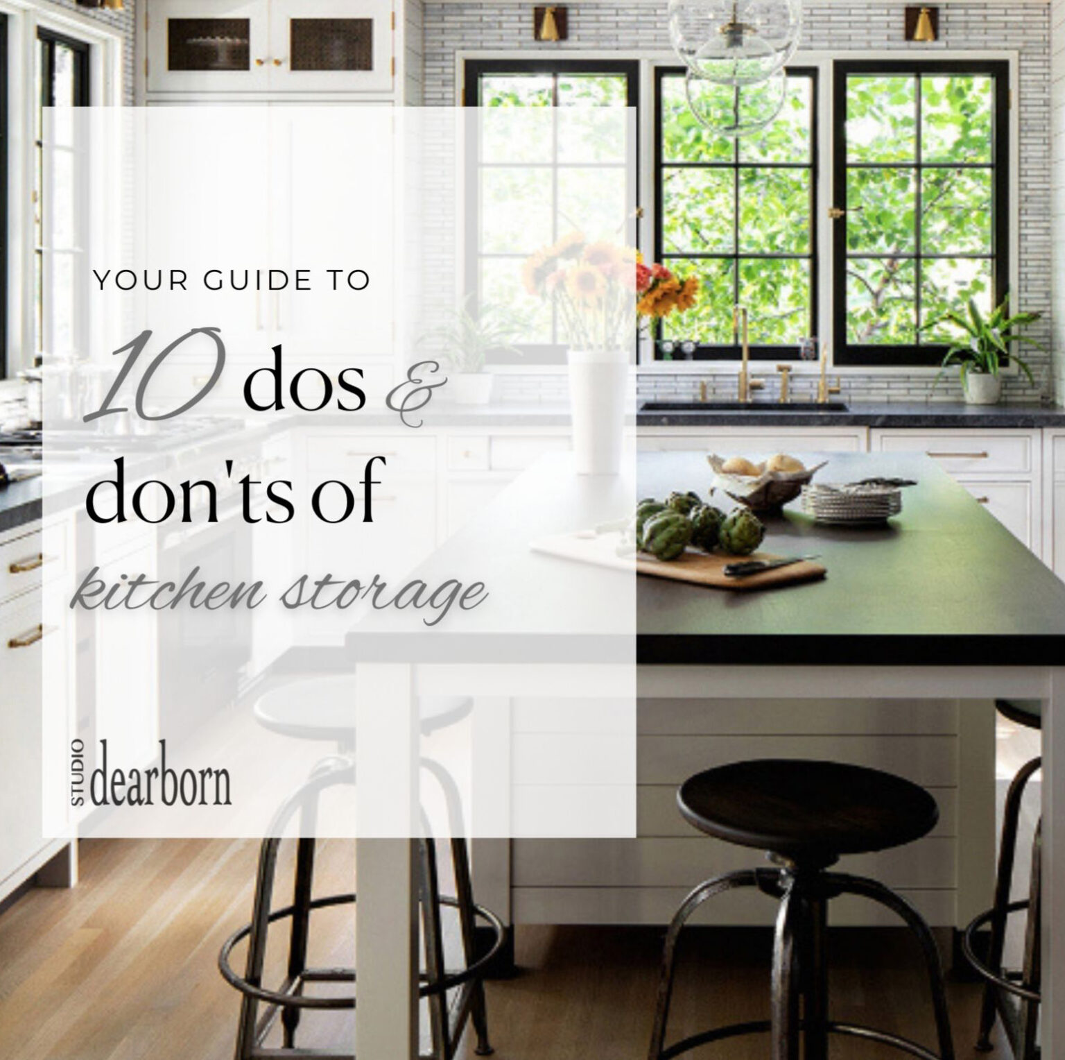 10 Dos and Don'ts of Kitchen Storage - Studio Dearborn | Interior Design