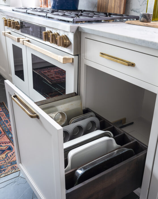 Storage Solutions: Kitchen Prep Area - Studio Dearborn | Interior Design