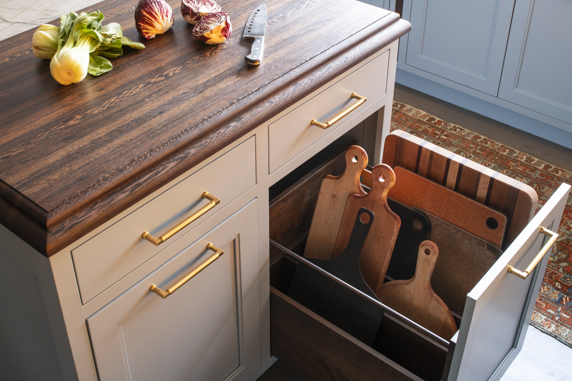 Storage Solutions: Kitchen Prep Area - Studio Dearborn | Interior Design